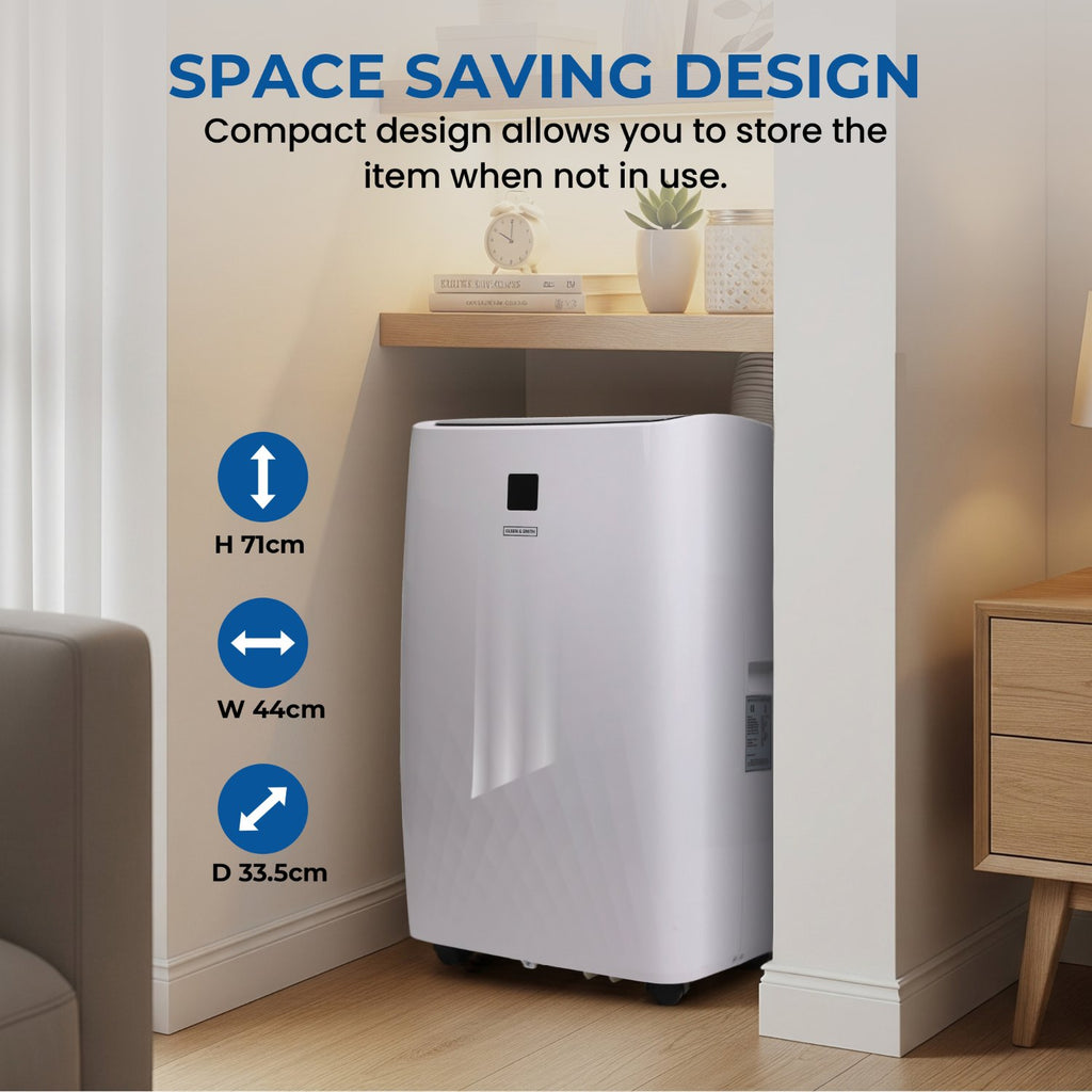 Olsen & Smith 12000 BTU 3-in-1 Paortable Air Conditioning Unit, Air Co ...