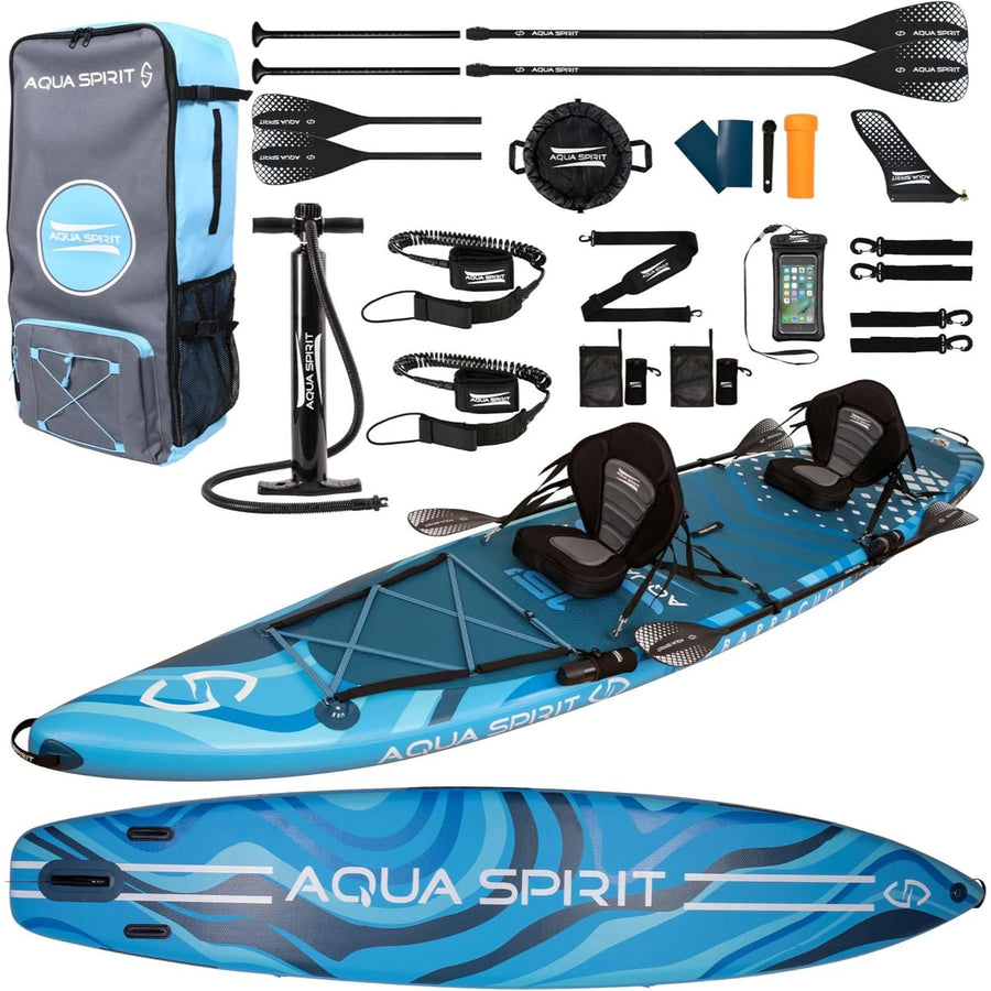Aqua Spirit iSUP Inflatable Stand up Paddle Board – Packed Direct UK