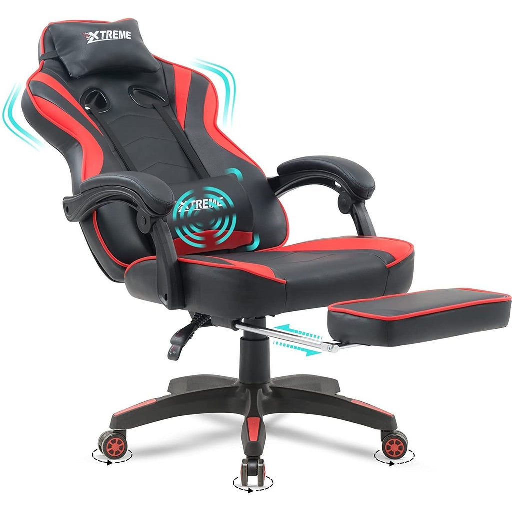 XTREME Gaming Chair & Desk Bundle, Ultimate Ergonomic Gaming Setup wit ...