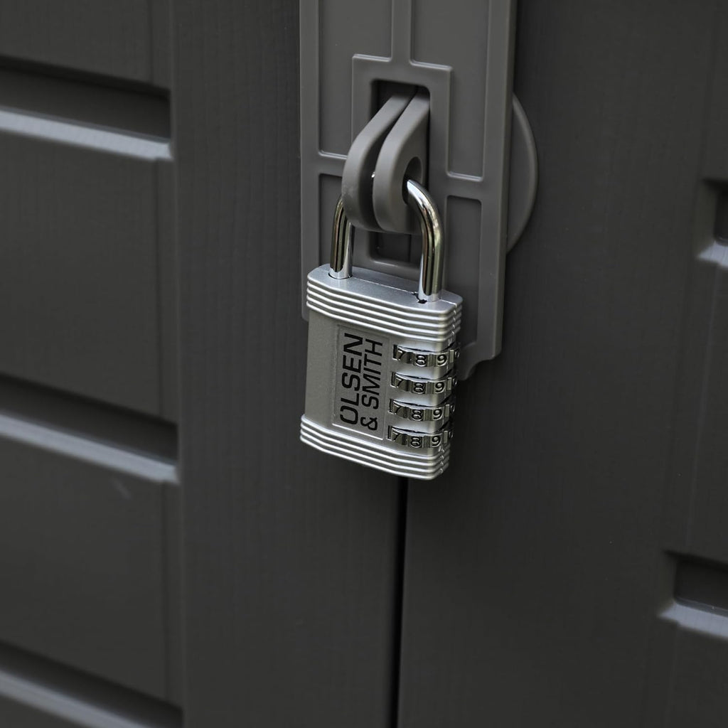 Olsen & Smith MASSIVE Capacity 1170/775L Outdoor Garden Storage Box Pl ...